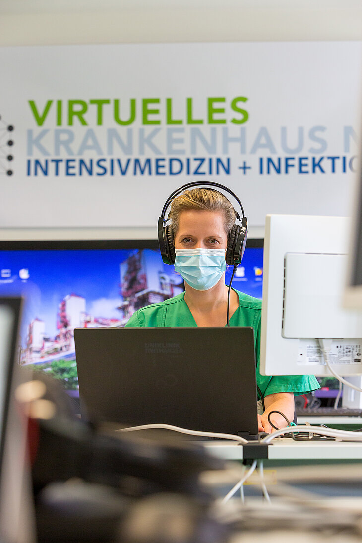 Virtuelle Visite: Schwerkranke im Team besser behandeln - Ärztekammer Nordhein